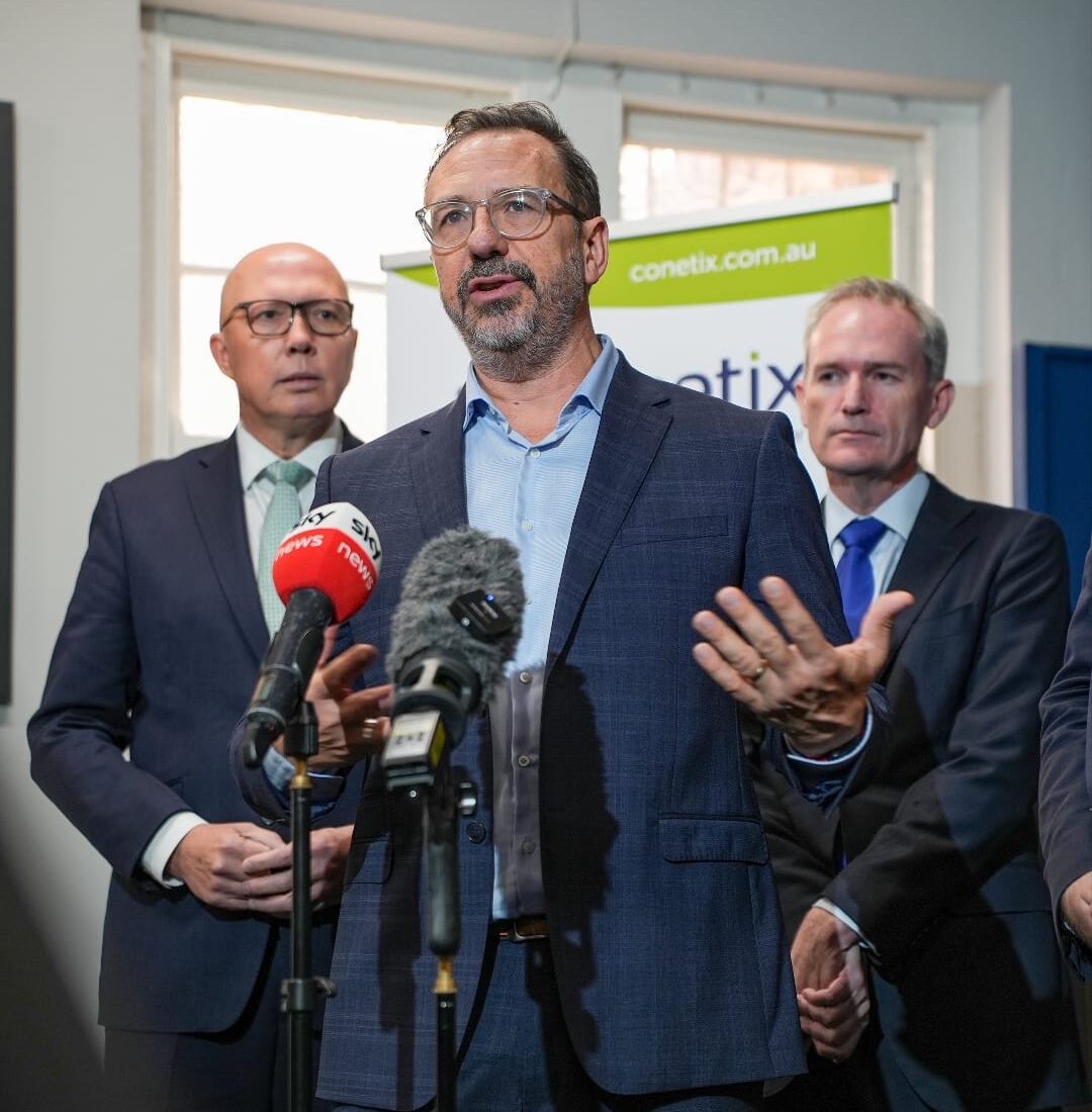 Peter Dutton Visits Ipswich - Sen Paul Scarr