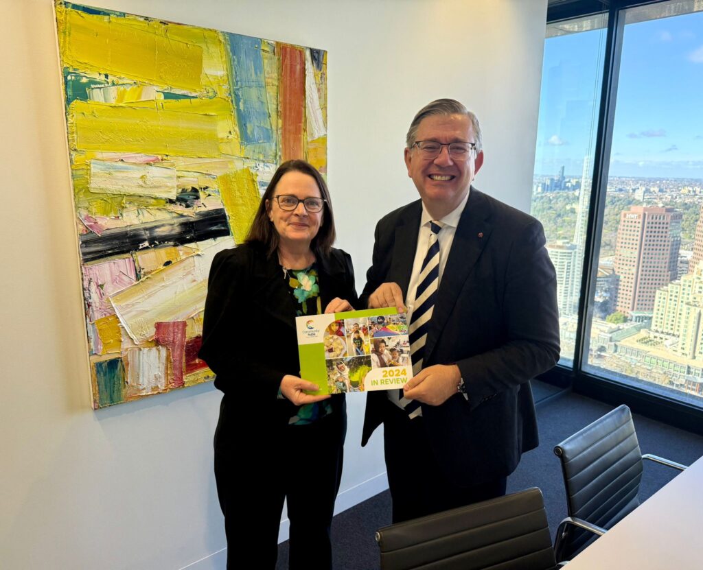 Community Hubs Australia - Melbourne Visit - Sen Paul Scarr